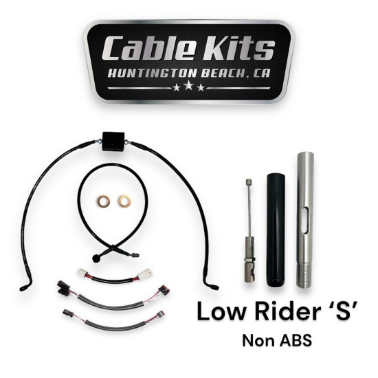 Non ABS Cable Kit with Electrical for 2022-2023 Harley Davidson Low Rider S